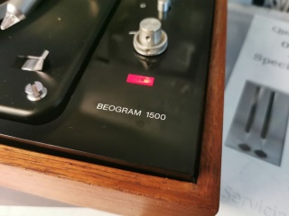 BEOGRAM 1500 TURNTABLE INCLUDING STYLUS - Quality Dream Audio